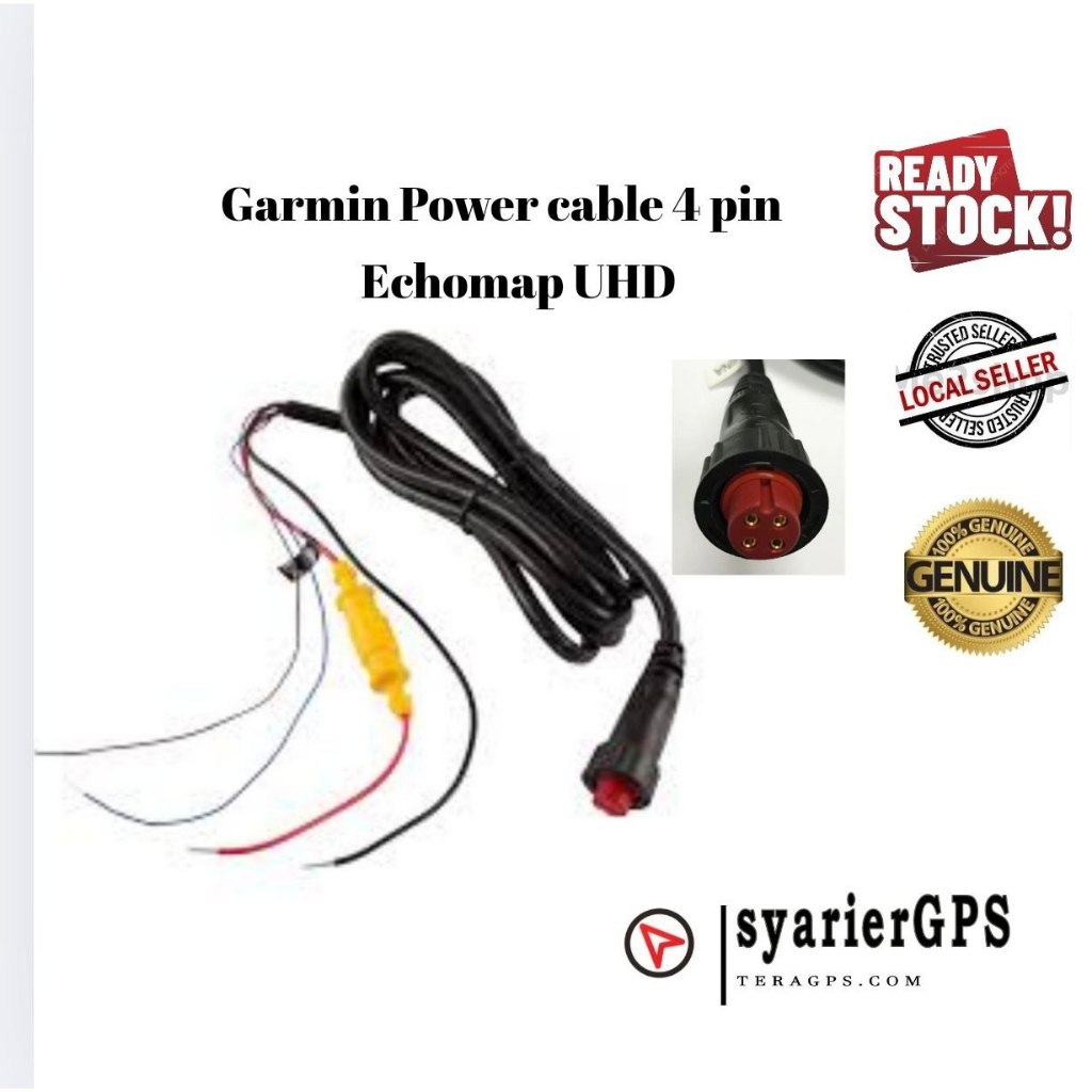 Garmin Power Cable 4 pin for Garmin Echomap UHD SV series | Shopee Malaysia