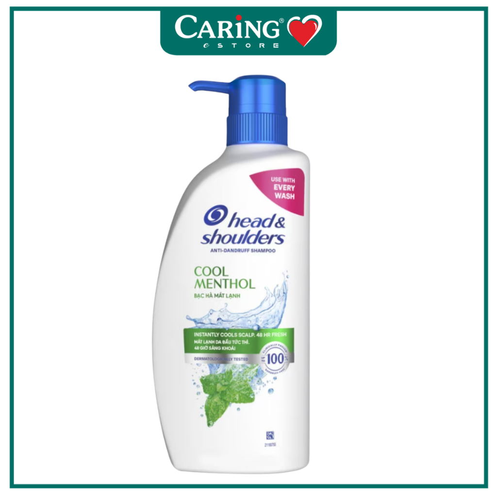 HEAD & SHOULDERS Cool Menthol Shampoo 480ml | Shopee Malaysia