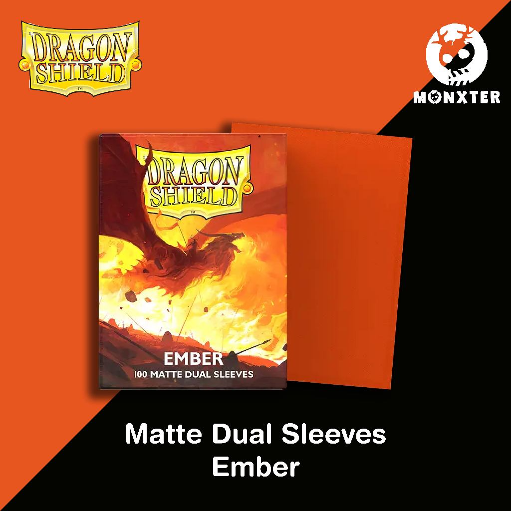 Dragon Shield Ember Matte Dual Sleeves | Shopee Malaysia