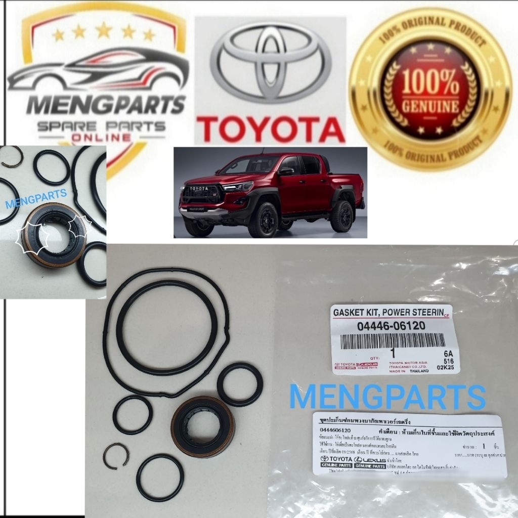 ORIGINAL TOYOTA HILUX REVO GUN125 GUN126 FORTUNER TGN156 GUN155 2016Y ...