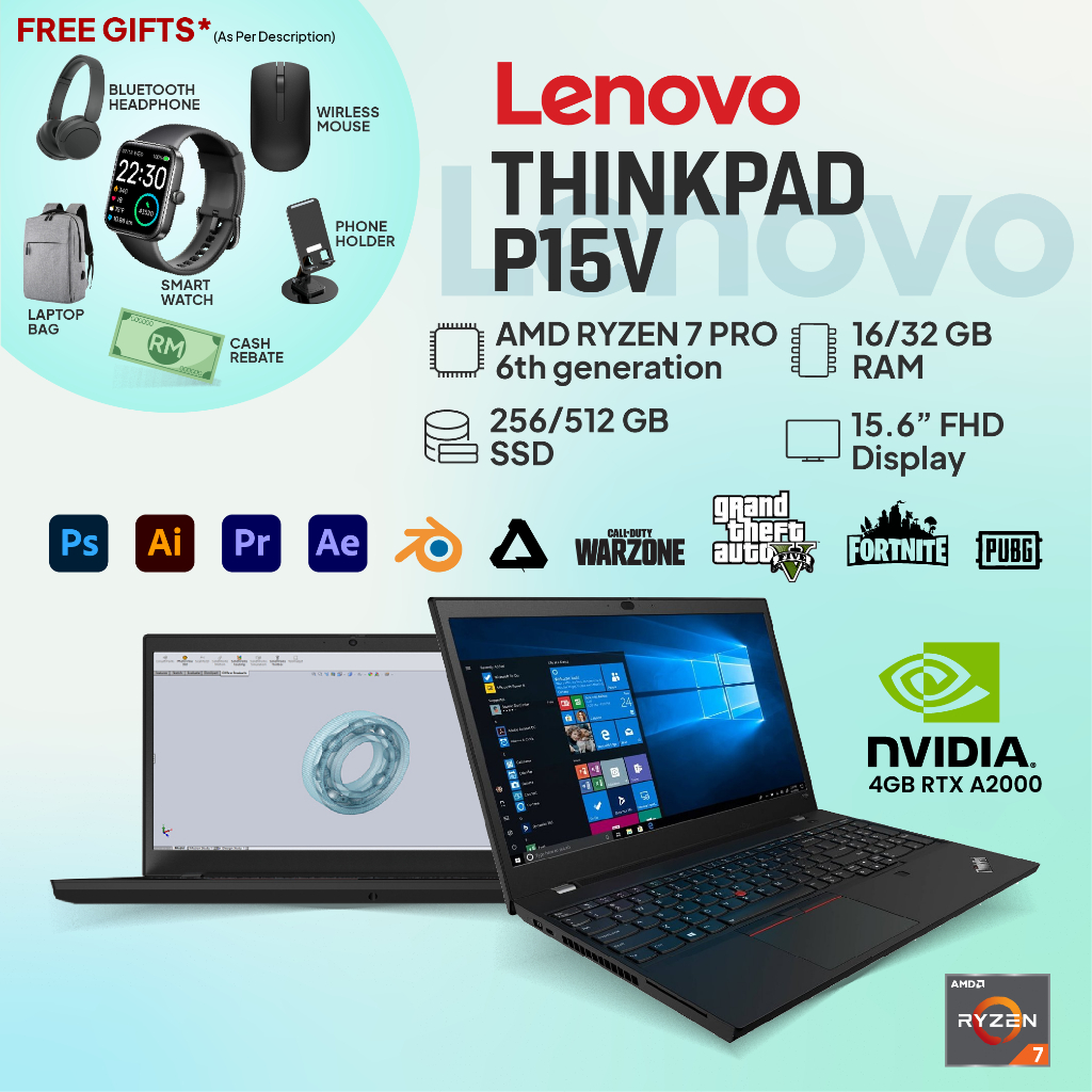 NVIDIA Graphics Gaming Laptops | Precision 3551 3541 XPS 9500 ThinkPad ...