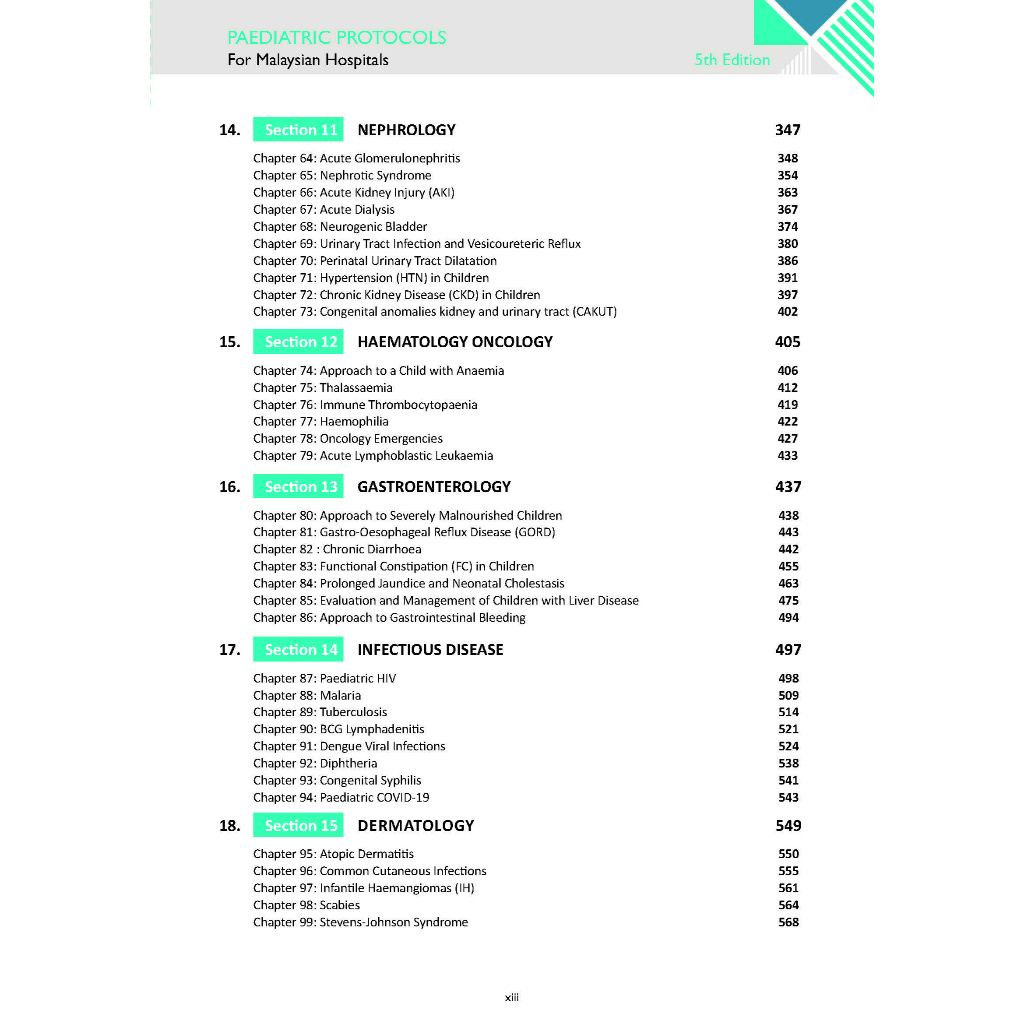 Paediatric Protocols for Malaysian Hospitals #5th Edition | Shopee Malaysia