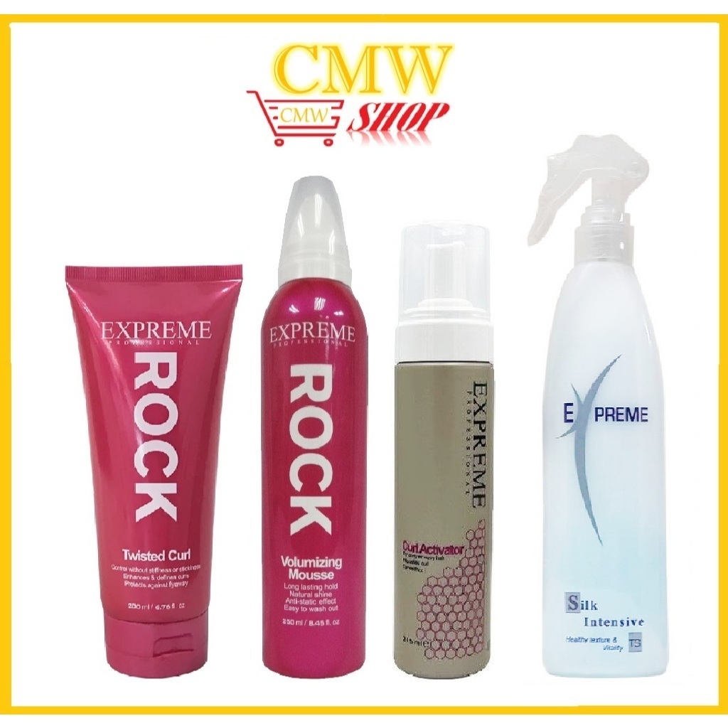 Expreme Silk Intensive Spray Conditioner/Rock Volumizing Mousse /Rock ...