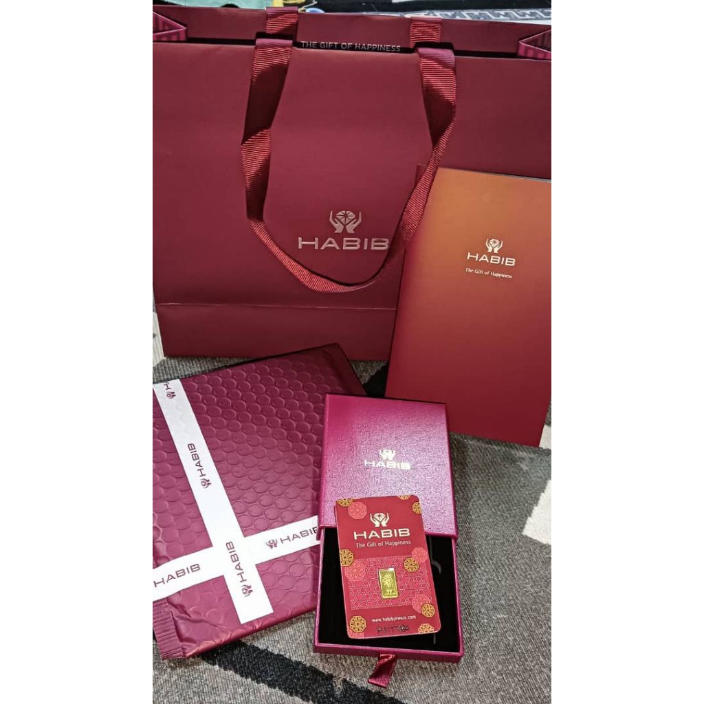 gold bar Habib 1g 999.9 | Shopee Malaysia