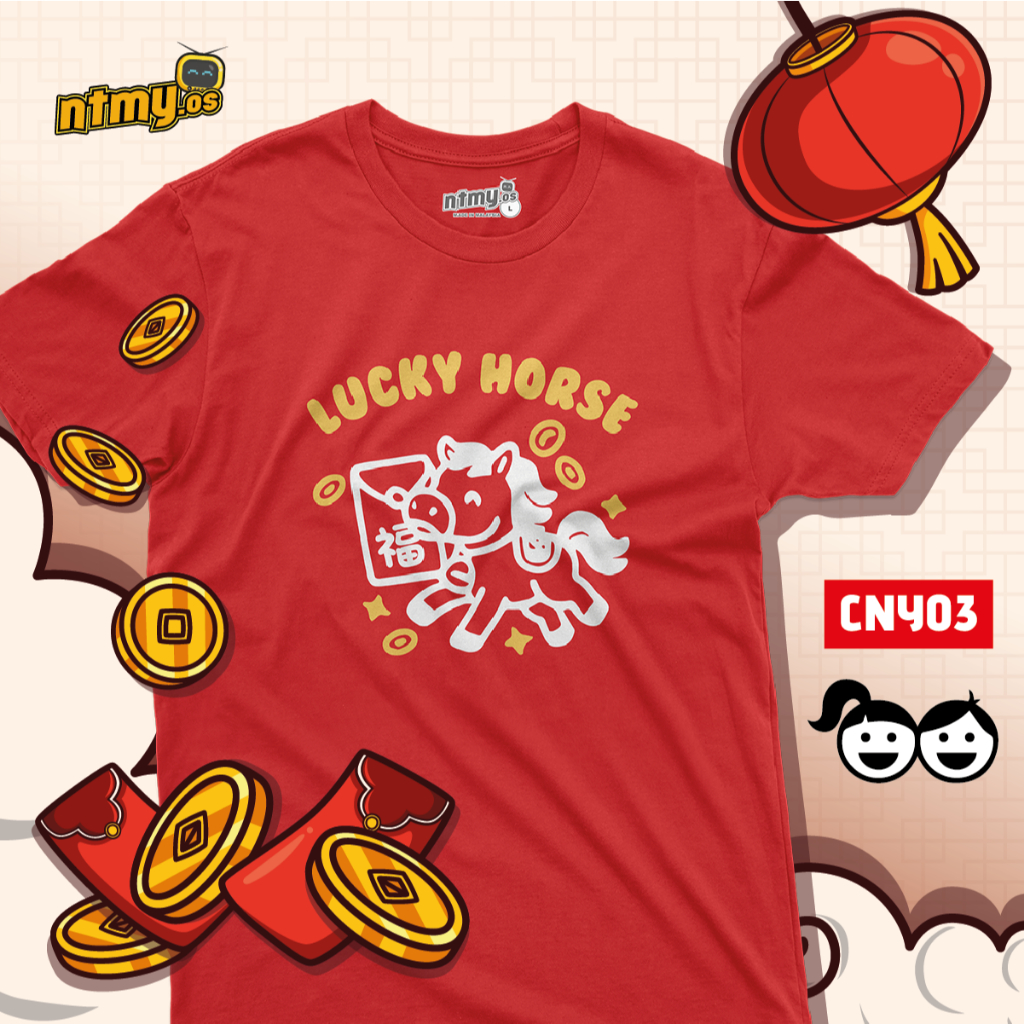 CNY03 Kids - NTMY CNY 2026 Collection Horse Chinese New Year Cotton ...