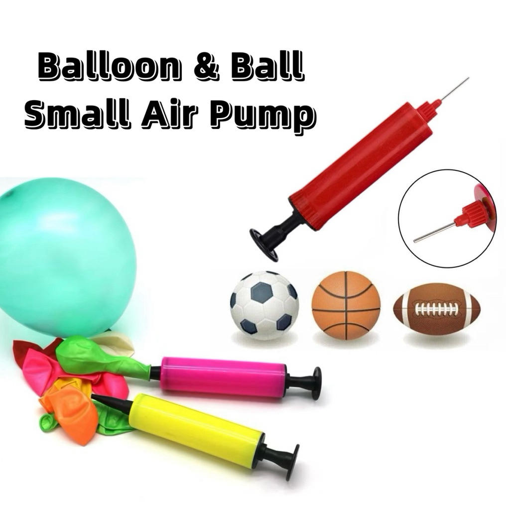 Balloon Ball Small Hand Air Pump Mini Hand Held Needle Air Pump Pam ...