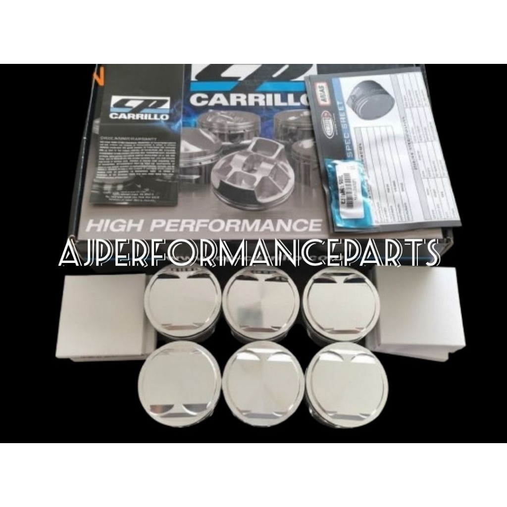 NISSAN SKYLINE RB25 NEO CP CARRILLO USA FORGED PISTON KIT SET | Shopee ...