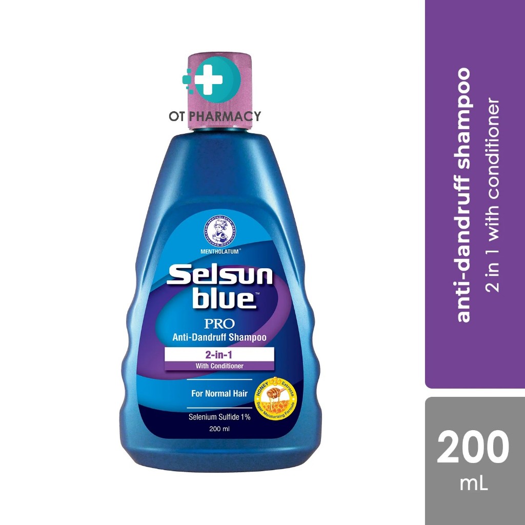 Selsun Blue Anti-Dandruff Shampoo (PRO 2 in1 / extra moisturizing ...