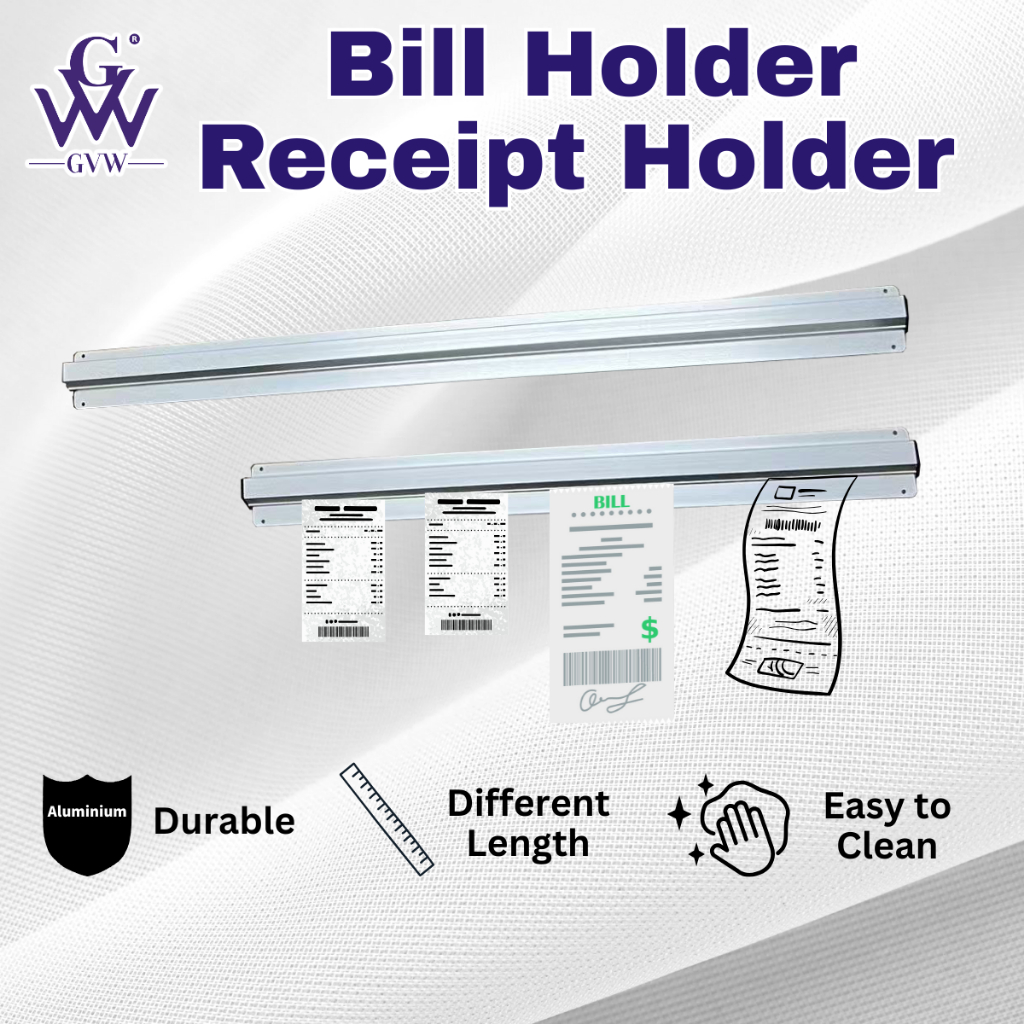 GVW Bill Holder Ticket Holder Bar Receipt Holder Kitchen Clip Takeaway ...
