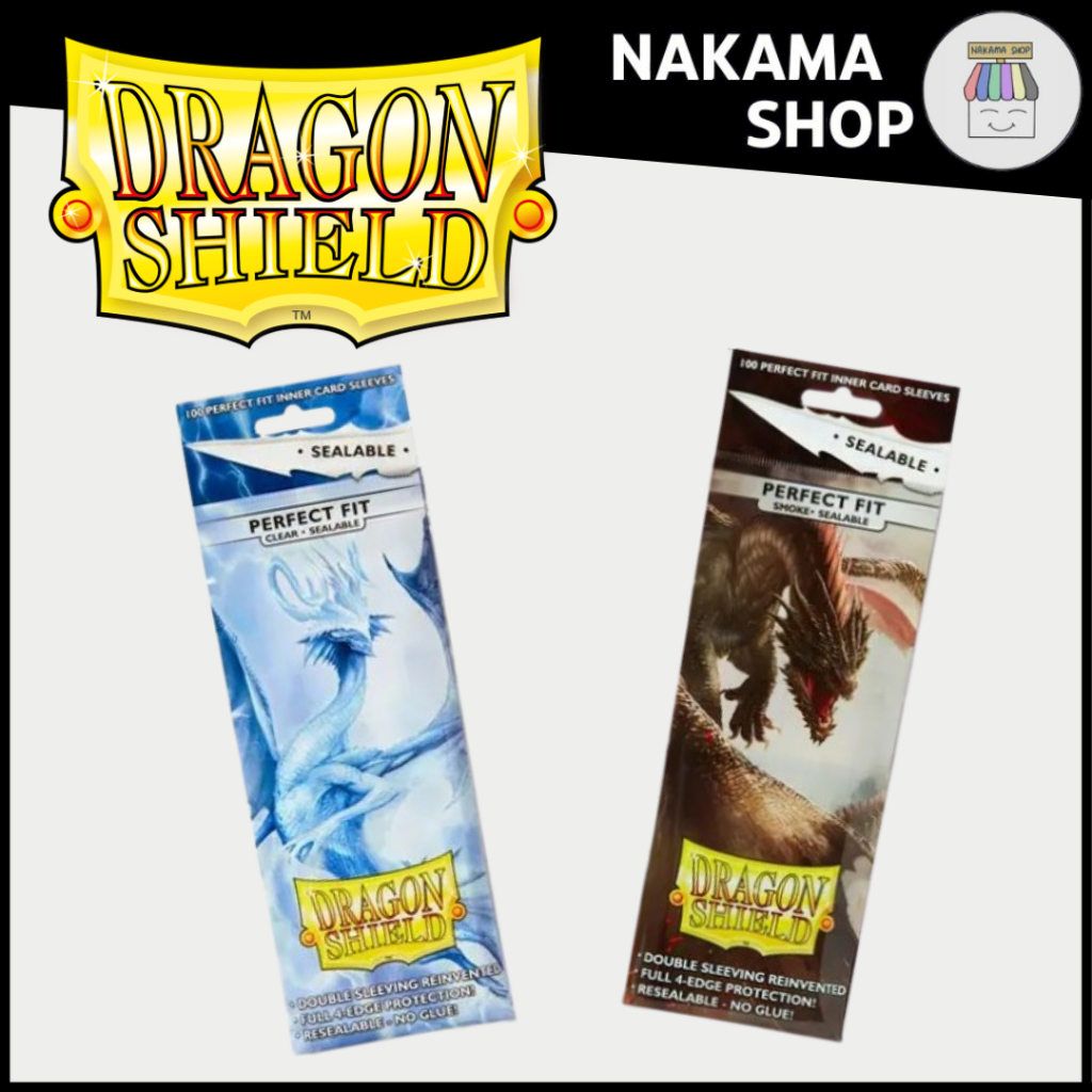Dragon Shield Sealable Perfect Fit Sleeves | Shopee Malaysia