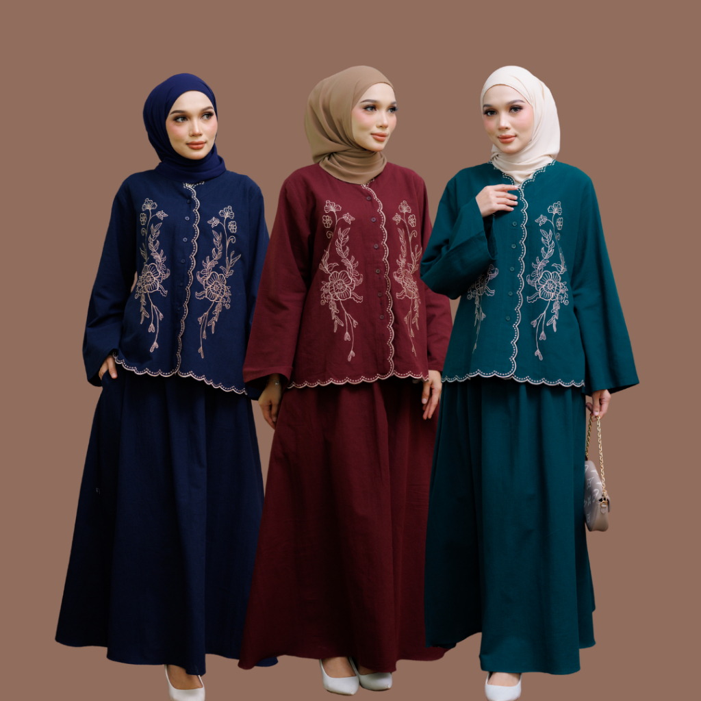 SET TALLIS BLOOM ( CALLAACLOSET ) | Shopee Malaysia