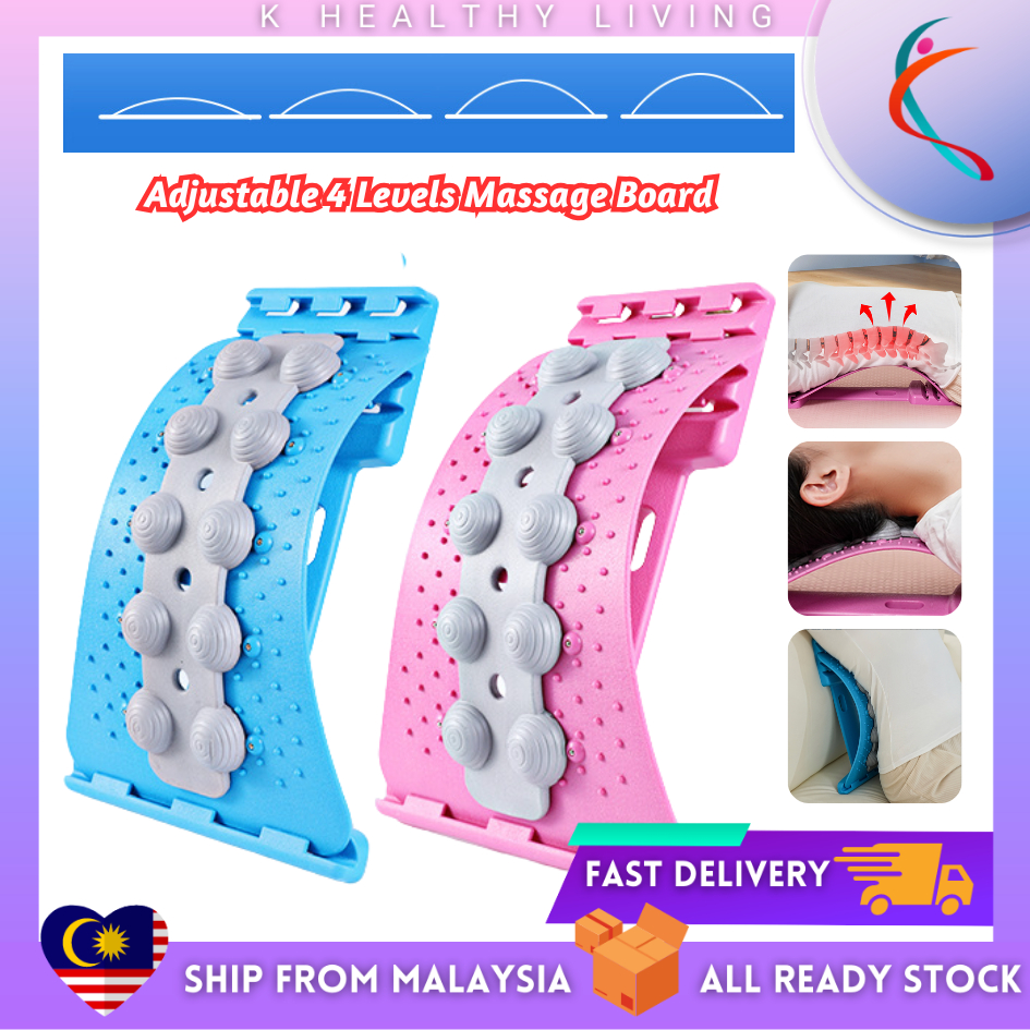 Back Massager Board Stretcher with 10 Magnetic Points Spine & Back Pain ...
