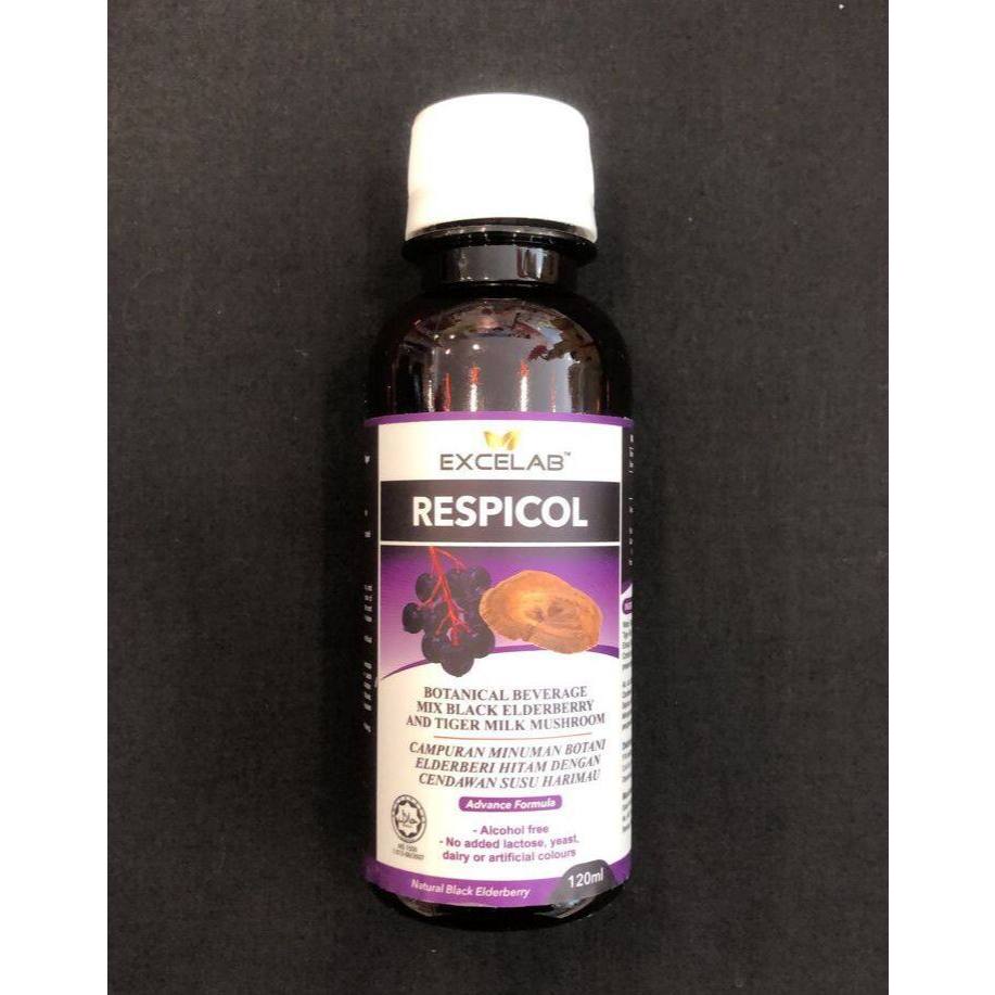 EXCELAB RESPICOL SYRUP 120ML ( TIGER MILK MUSHROOM ) | Shopee Malaysia