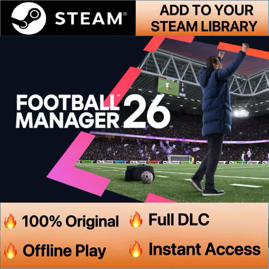 Football Manager 26 | PC Game | CD-Key Activation | Instant Delivery ...
