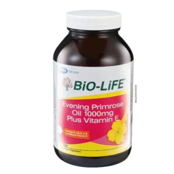 Lowest Offer Bio-life Evening Prime Rose 1000mg Plus Vitamin E 180s ...
