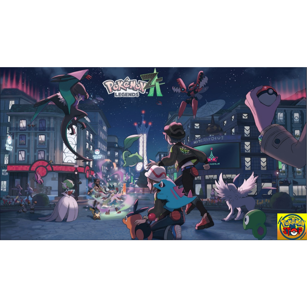 【PLZA】Pokemon Legends Z-A Mega Shiny Alpha with 6IVs can Customize ...