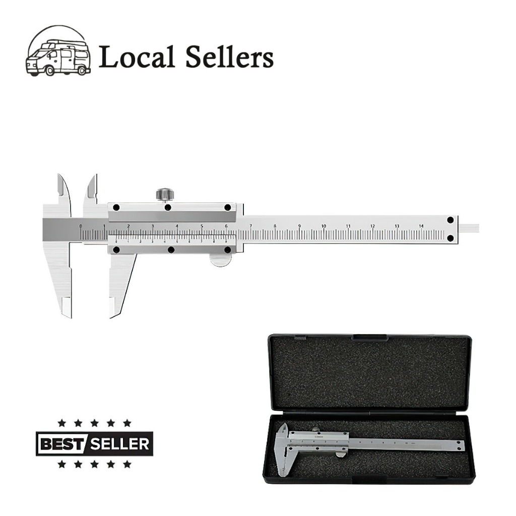 【READY STOCK 】Professional Vernier Caliper 150mm, for Mechanical Work ...
