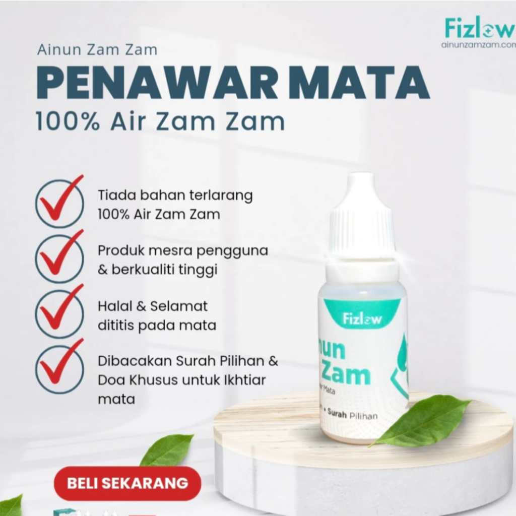 Ainun Zamzam ORIGINAL HQ Penawar Mata Titis Terbaik | Shopee Malaysia
