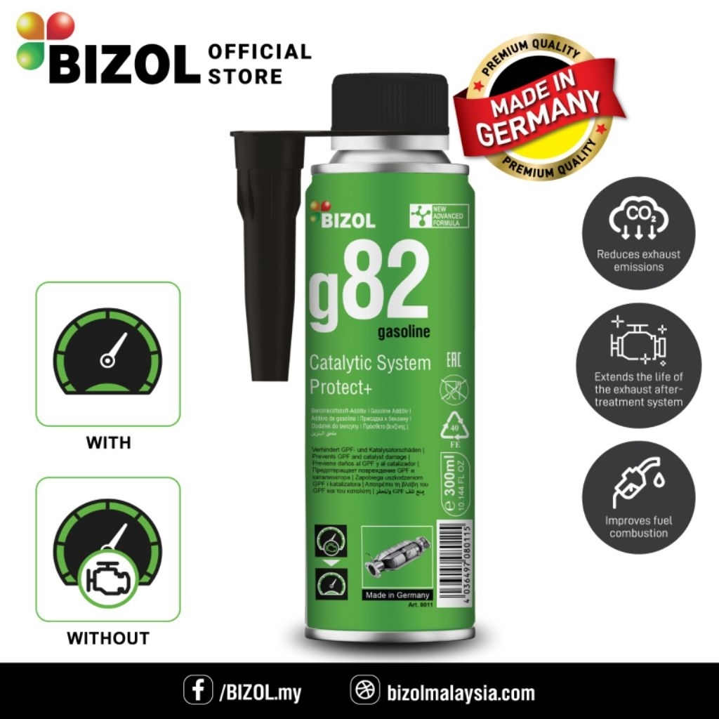 BIZOL Catalytic Converter Cleaner - 300ml | Shopee Malaysia