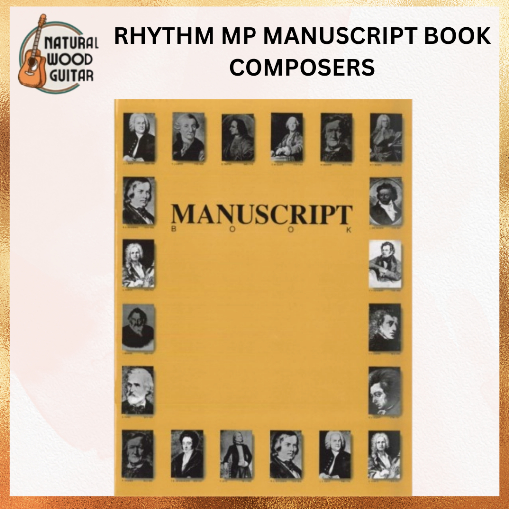 Manuscript Book (Rhythm Mp) Music Book Manuscript Book Composers ...