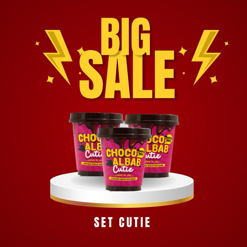 [🚚 POS 24 JAM] CUTIE CHOCO ALBAB (RANDOM) | Shopee Malaysia