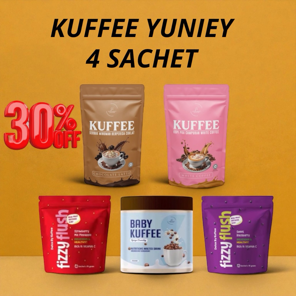ORIGINAL 💯 KUFFEE & FIZZY FLUSH MINUMAN KURUS by YUNIEY ILUNIEY ...