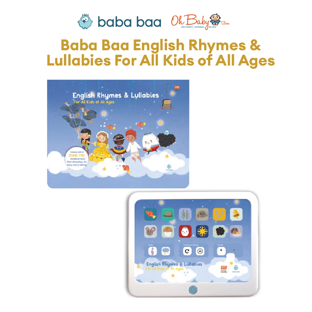 Baba Baa English Rhymes & Lullabies For All Kids of All Ages | Shopee ...
