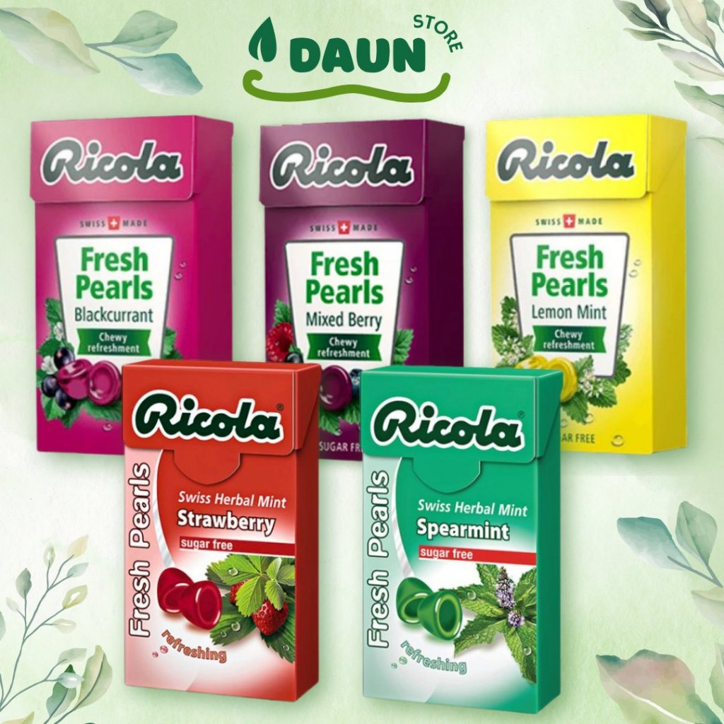 Ricola Fresh Pearls Candy (25g) | Shopee Malaysia