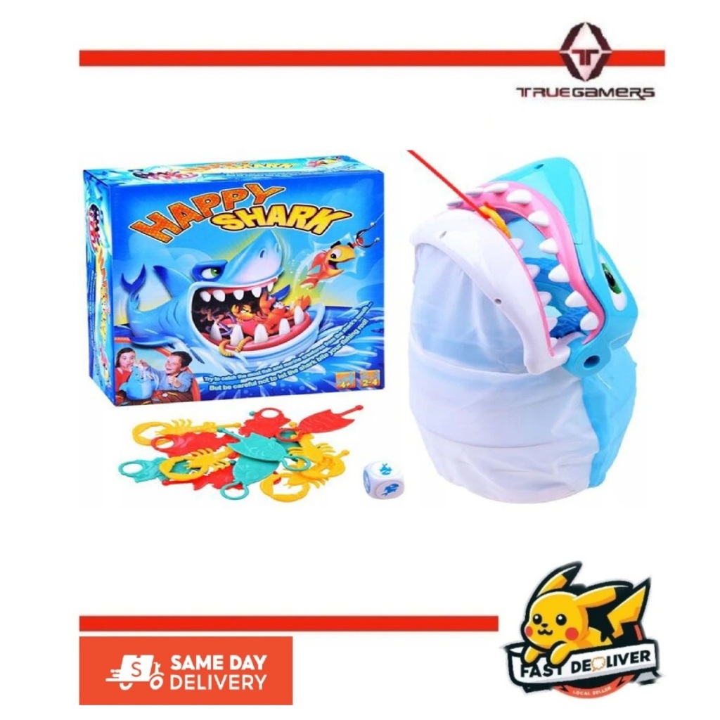 Happy Shark Bite Game Shark Desktop Biting Party Thriller Shark Bite ...