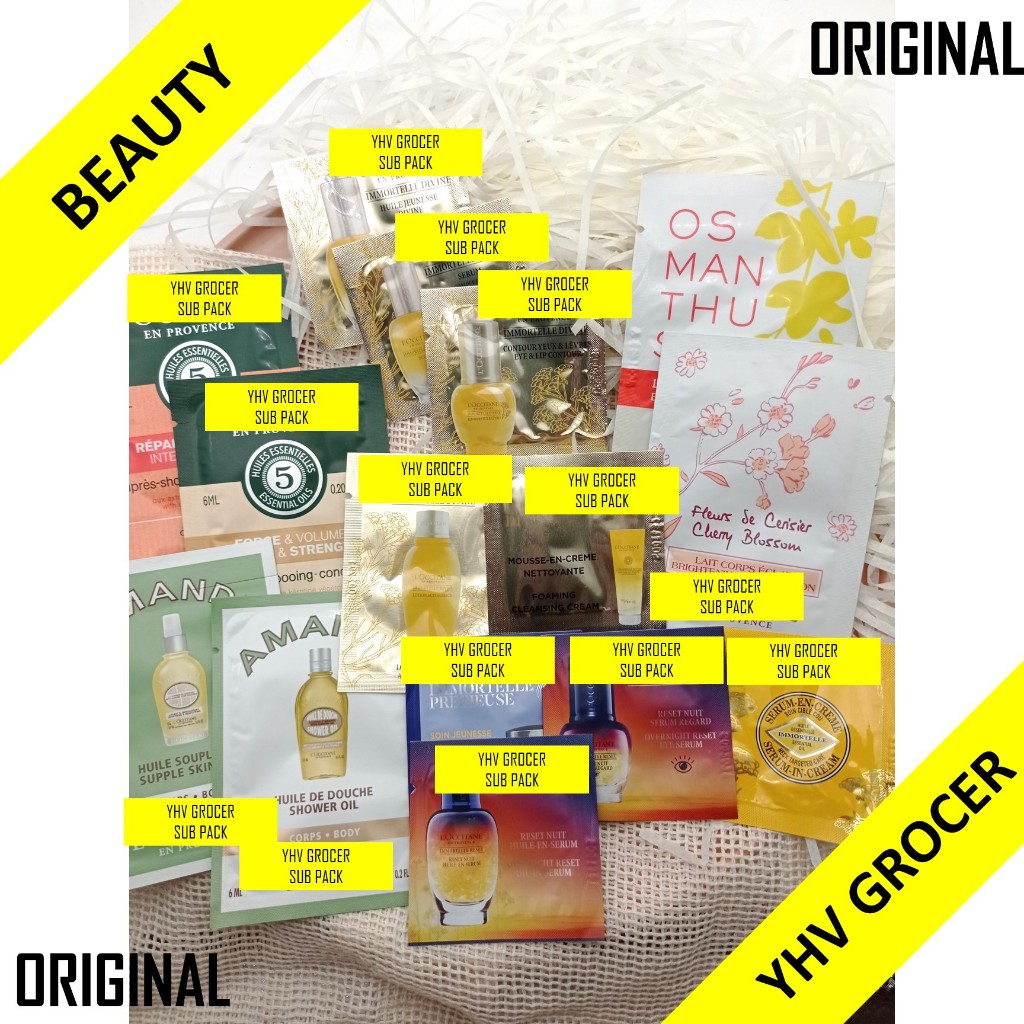 100% Original Locitane Sachet | Shopee Malaysia