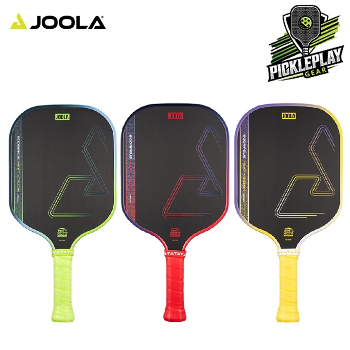 JOOLA Scorpeus Heat Vision Pickleball Paddle - Ignite Blaze Red / Surge ...