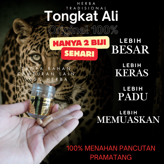 Tongkat Ali original ubat kuat lelaki | Shopee Malaysia