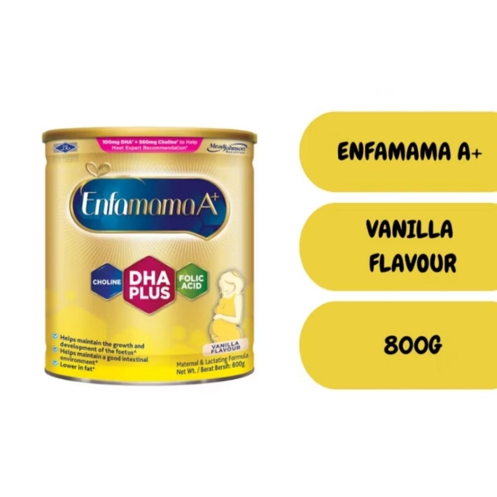 Enfamama A+ Vanila Maternal & Lactating Susu Milk Formula Powder (800g ...
