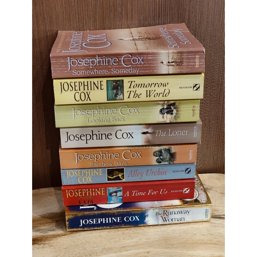 (LEO BOOKS) Josephine Cox Novels - Runaway Woman, Rainbow Days, Alley ...