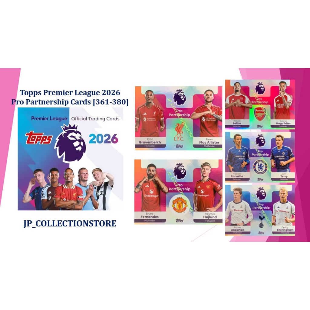[Pro Partnership] Topps Premier League 2026 | Shopee Malaysia