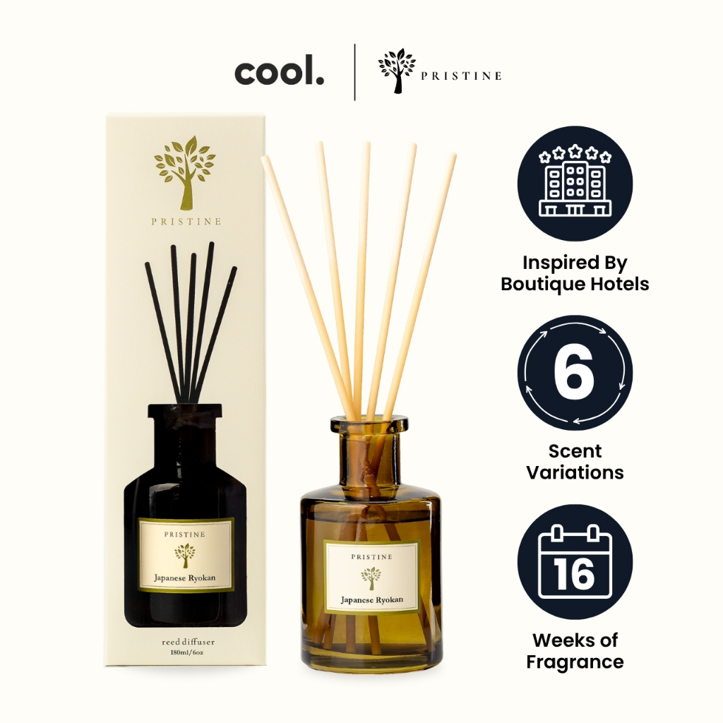 Pristine Reed Diffuser | Hotel Scent | Essential Oil | Large Fragrance ...
