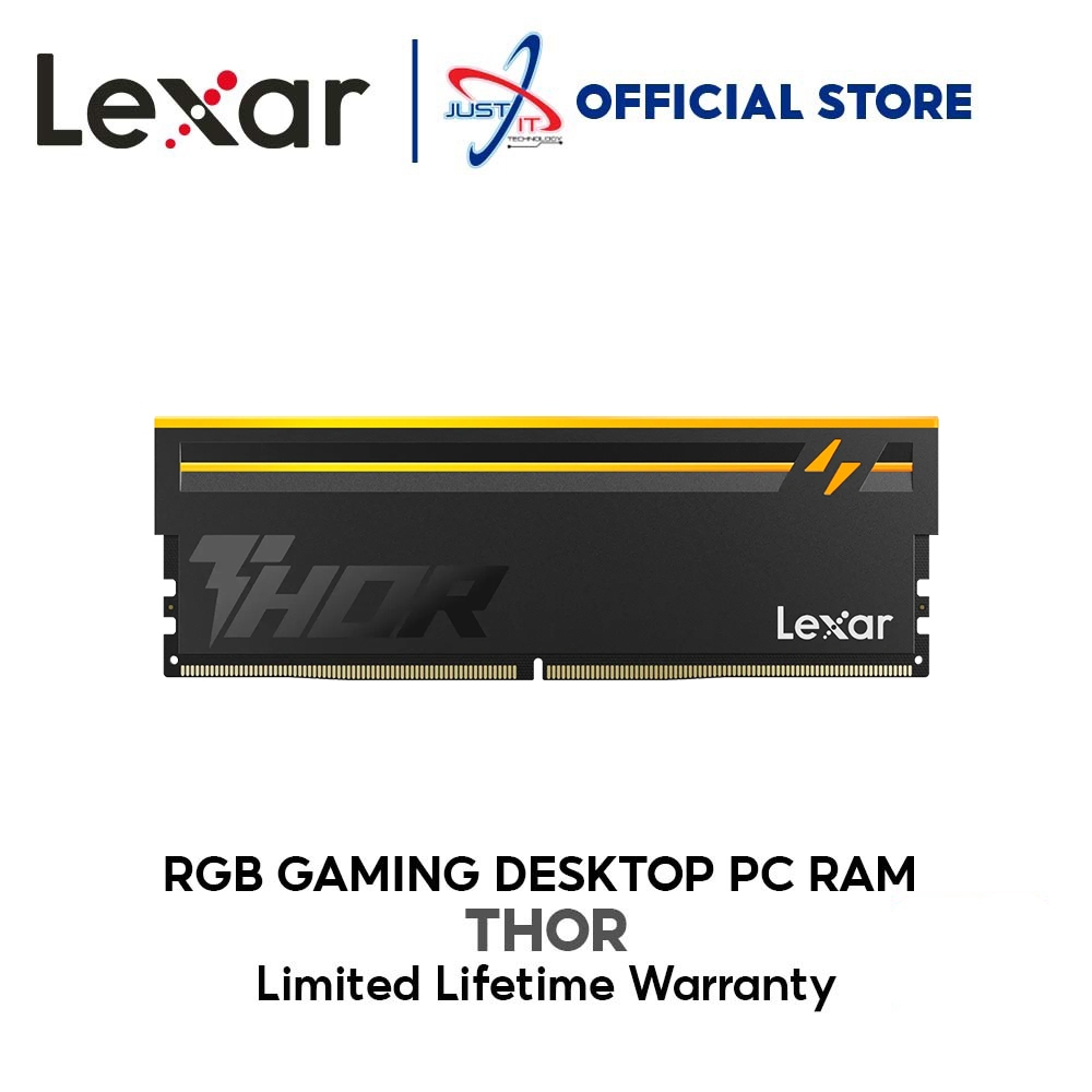 LEXAR THOR RGB 2nd Gen DDR5 GAMING LONGDIMM / PC RAM ( 16GB*2 ...