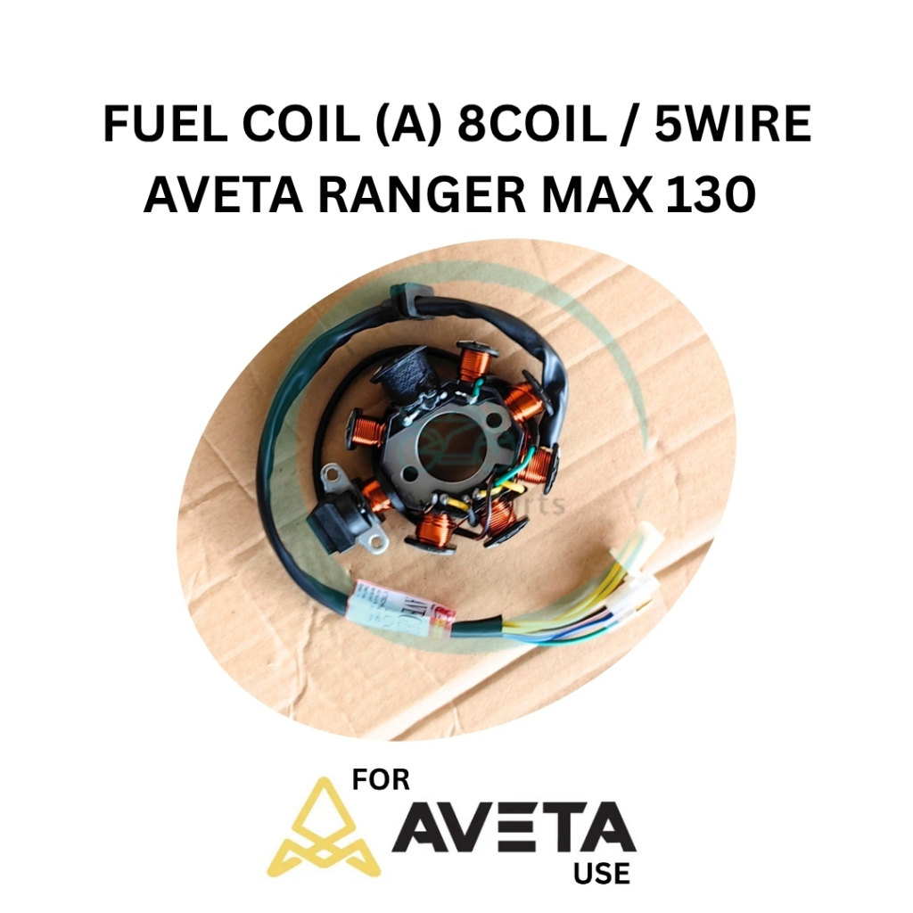 FUEL COIL MOTOR STATOR COIL MAGNET COIL STARTER KOIL AVETA RANGER MAX ...