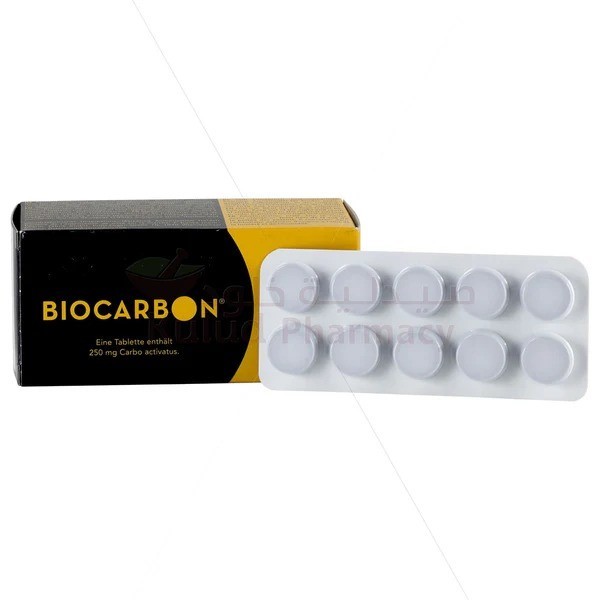 BIOCARBON Activated Charcoal 250mg 10's [ 1 strip] | Shopee Malaysia