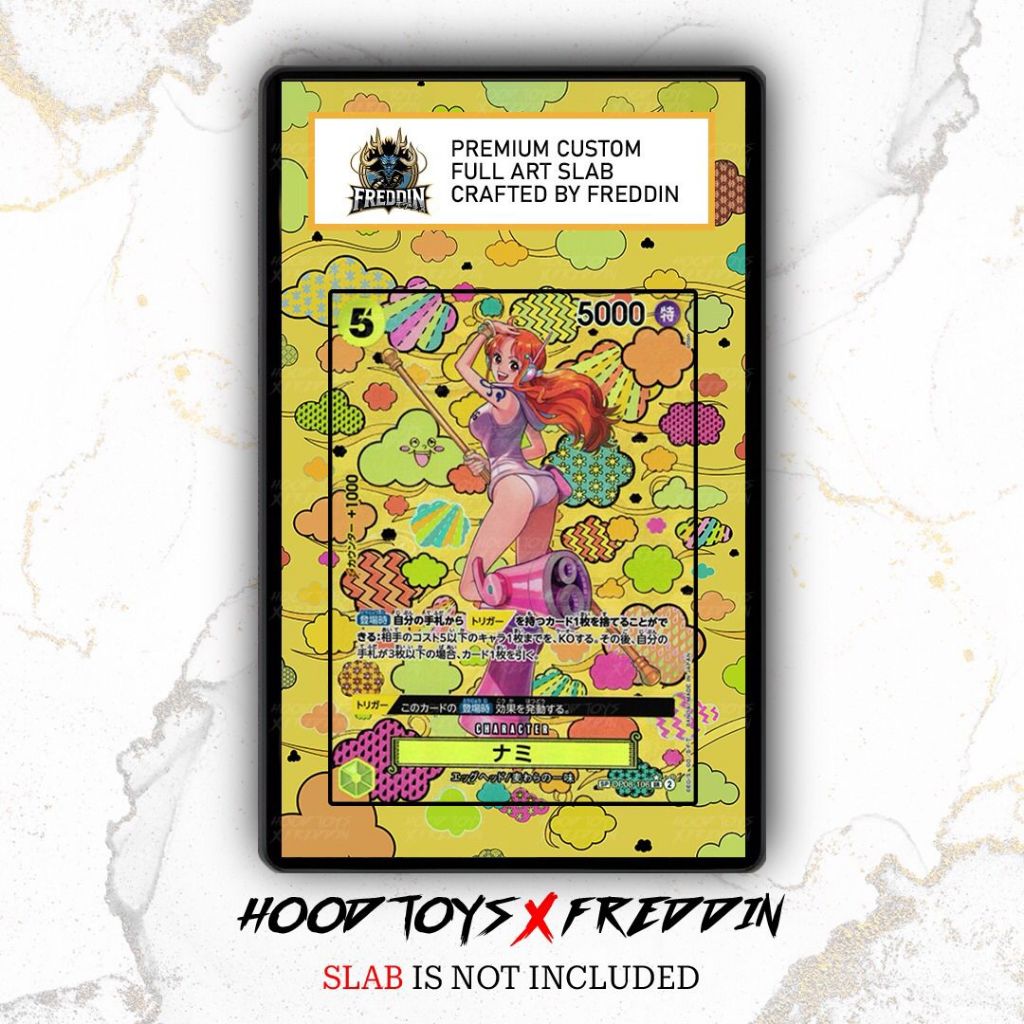 FULL ART SLAB SP BATIK NAMI OP09 [ONE PIECE TCG] | Shopee Malaysia