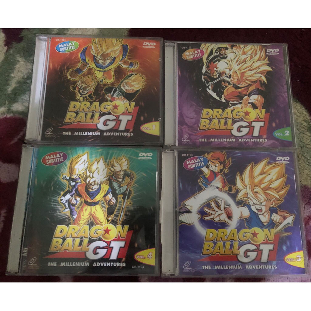Dragon Ball GT Vol 1-4 ( Sub Malay ) | Shopee Malaysia