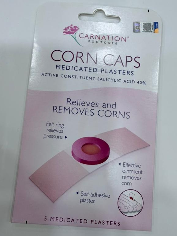 Carnation Footcare Corn Cap (5 Medicated Plaster) | Shopee Malaysia