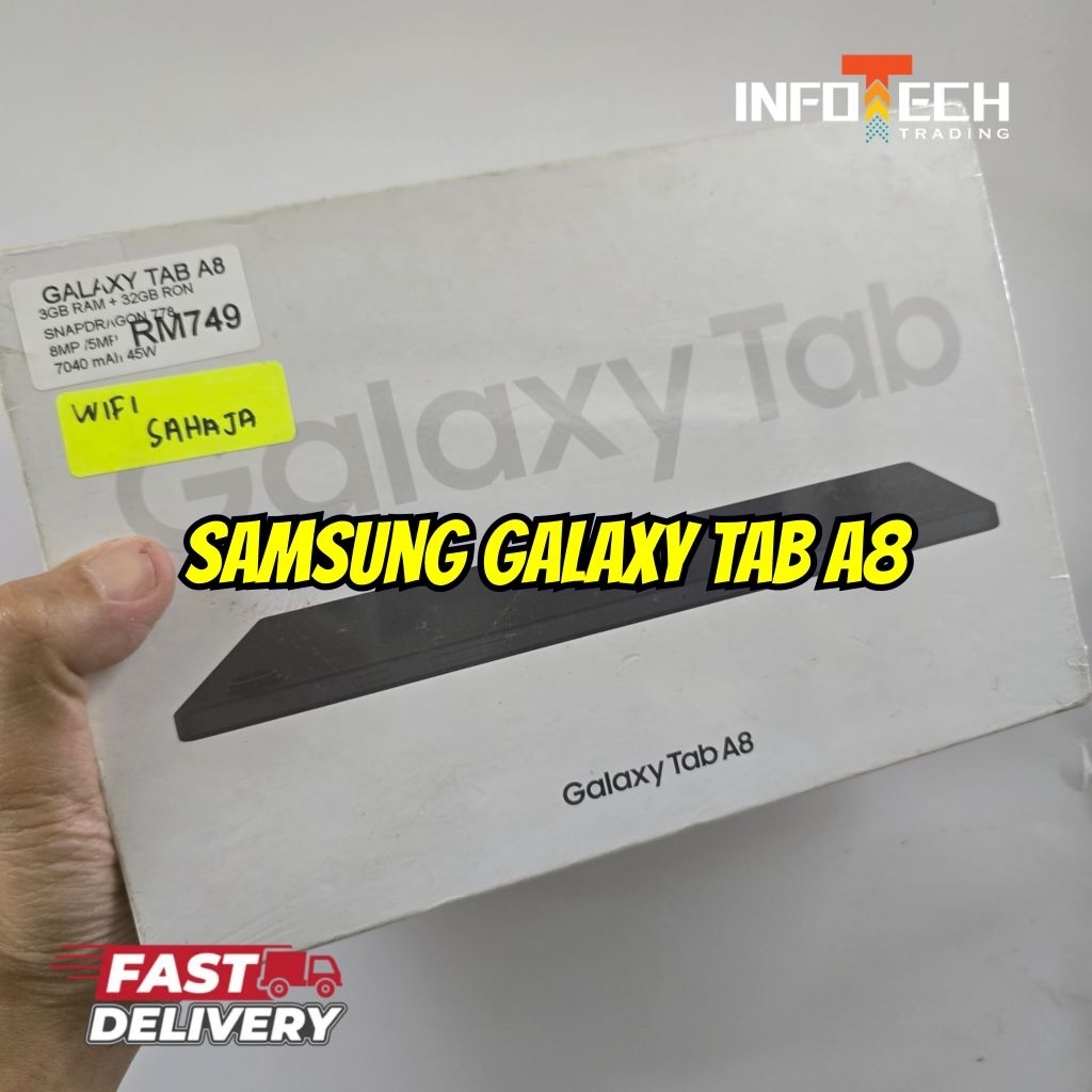 Telefon Tab Pintar 100% Original Used Tablet Pad Samsung Galaxy Tab A ...
