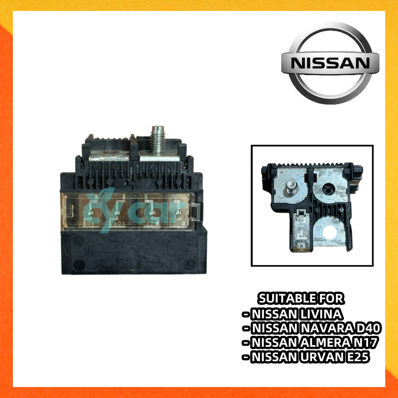 NISSAN LIVINA NAVARA D40 ALMERA N17 URVAN E25 FUSIBLE LINK BOX BATTERY ...