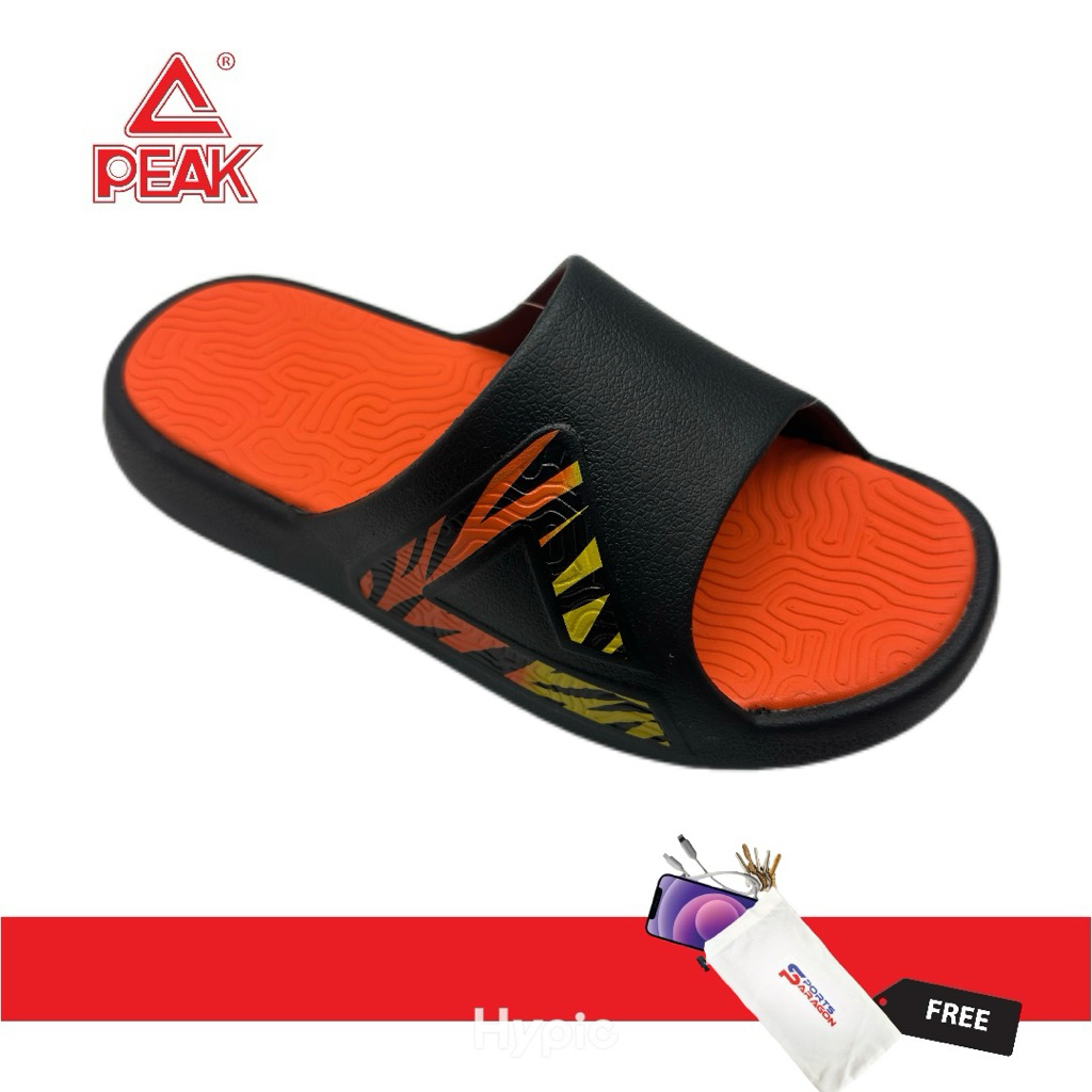 Peak x Harimau Malaysia slipper ET59105L | Shopee Malaysia