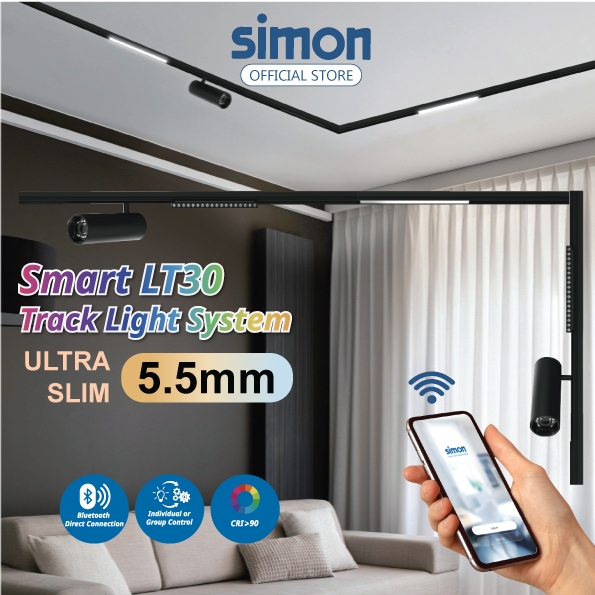 SIMON SMART LT30 Track Light System Tunable Dimmable (Accessories ...