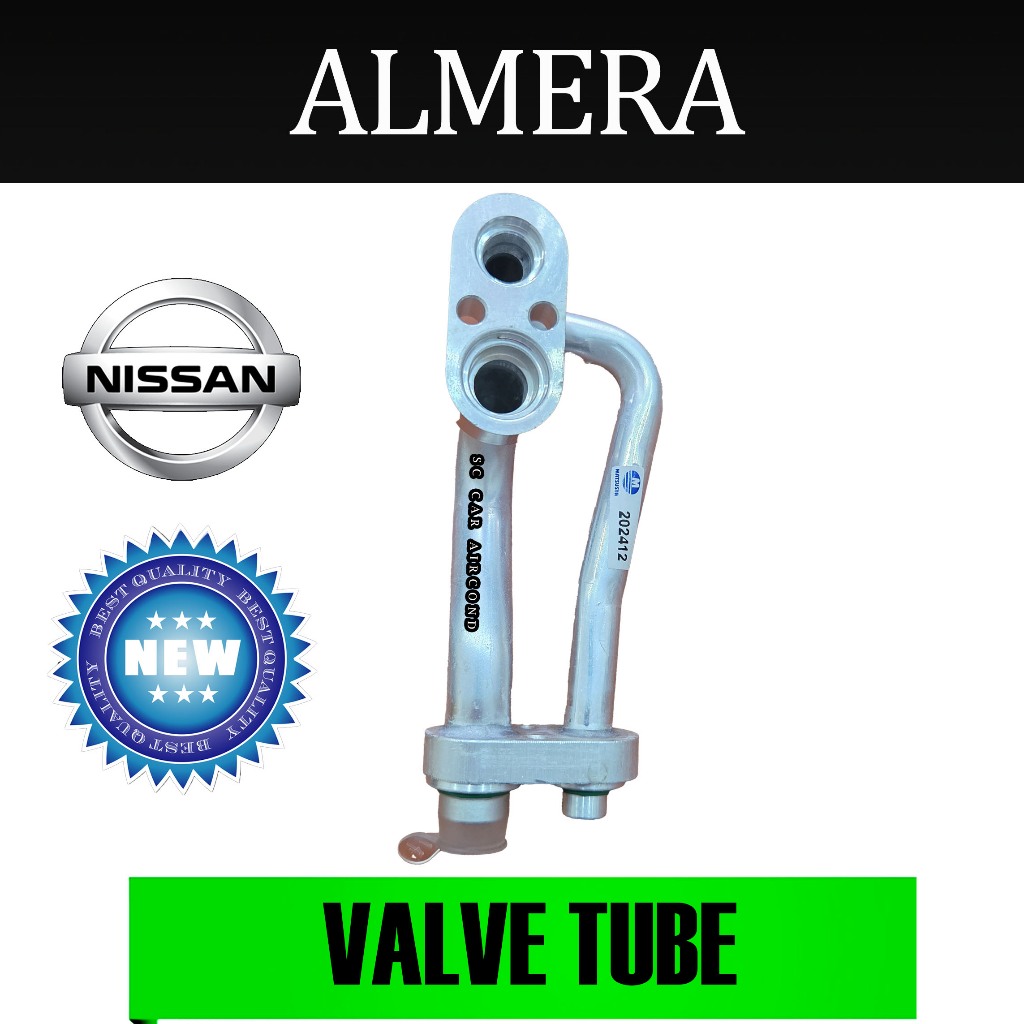 NISSAN ALMERA OEM NEW INLET TUBE SMALL PIPE (CAR AIRCOND) COOLING COIL ...