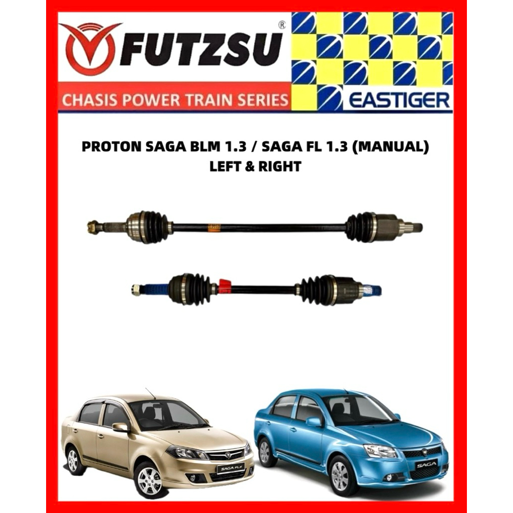 PROTON SAGA BLM 1.3 / SAGA FL 1.3 [MANUAL] DRIVE SHAFT ASSY | Shopee ...