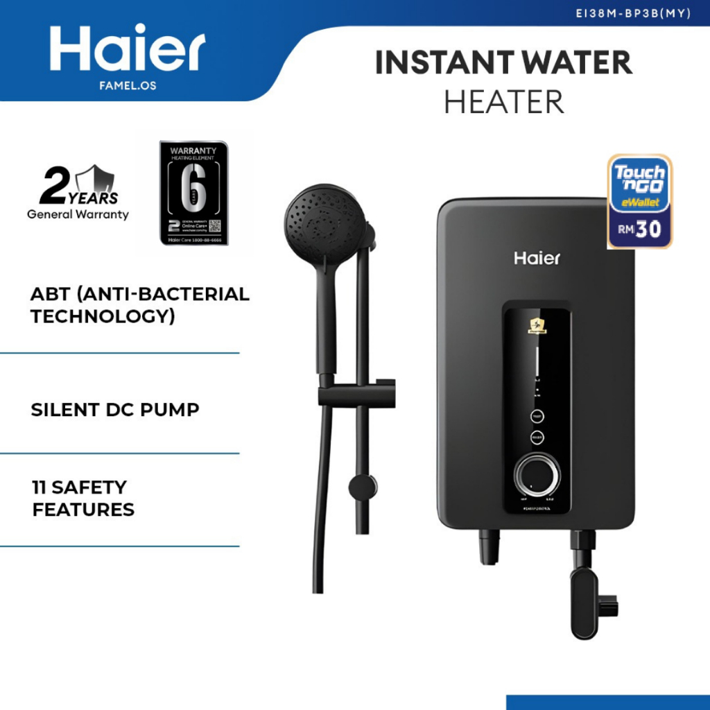 [FREE TNG] Haier Boxer Series 3800W Inverter DC Pump Instant Water ...