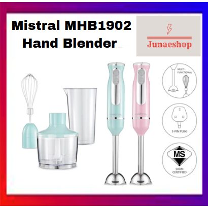 [NEW] MISTRAL Multipurpose HAND BLENDER MHB1902 (Random colours ...